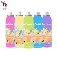 China Fruit Fragrance Bath Foam Spray No Stain Formula Shower Foam With 3 Years Shelf Life for sale