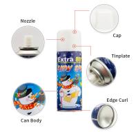 China Eco - Friendly 250ml Aerosol Artificial Snow Spray For Indoor for sale