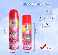 China Wholesale Colorful Simulation Party Snow Spray 52*185mm For Fun Celebration for sale