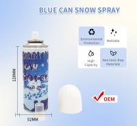 China 250ml Good Formula Foam Snow Spray Wedding Festive Party Snow Spray In Tinplate Cans for sale