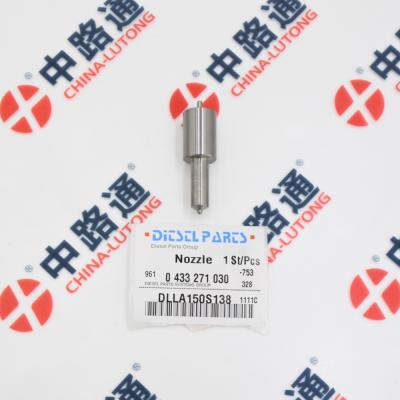 China reliable diesel fuel injector nozzle factory 0 433 271 030 DLLA150S138 Fuel Injector Nozzle DLLA150S138 for Vo-lvo TD70B TD70E 0432291828 471132 for sale