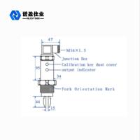 China Tuning Fork Level Switch for Coating Liquids Aerated Liquids and Slurries for sale