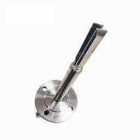 China Dpdt Tuning Fork Level Switch 44mm Slurry Vibrating Fork Liquid Level Switch High Temperature High Pressure for sale