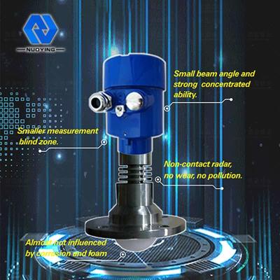 China High Frequency Radar Level Transmitter Meter Wave Radar Solid Level Sensor 80G radar level meter 0~30 meters for sale