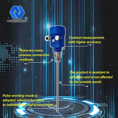 China 1.8GHz NYRD-702 Factory Direct Sale High Accuracy Guided Wave Radar Level Meter Transmitter with 4-20mA Output for sale