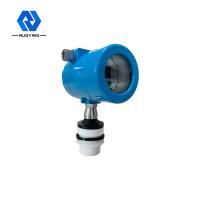 China Low Liquid RS485 Ultrasonic Level Transmitter Polypropylene IP67 for sale