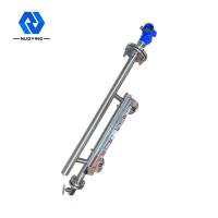 China Industrial Glass Magnetic Level Meter 0.5% Accuracy 12VDC for sale