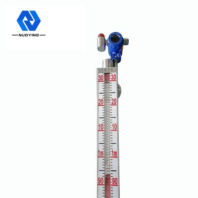 China Liquid Side Mounted Magnetic Flap Level Gauge 4 - 20mA NY-UHZ for sale