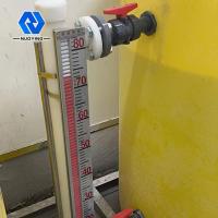 China Measuring Tank Flap Magnetic Level Transmitter For Liquid Corrosion Resistant for sale
