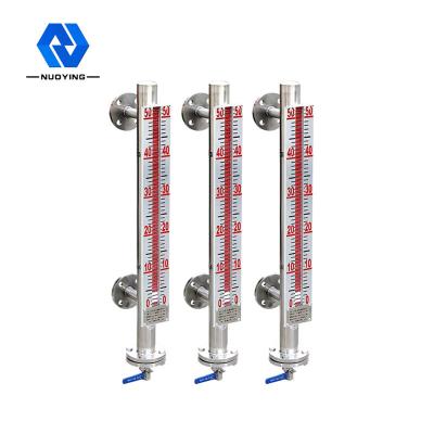 China NYUHZ Flange Flap Magnetic Level Transmitter for Liquid Level Measurement with 6m Range Factory Direct Sale for sale