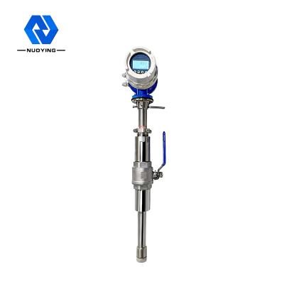 China SS316 Electrode material Insertion Type Waste Water Magnetic Flow Meter Powered Plug-in Electromagnetic Flowmeter for sale
