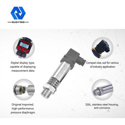 China Liquid Gas Steam 316L Pressure Sensor Transmitter High Temperature NP-93420-IC for sale