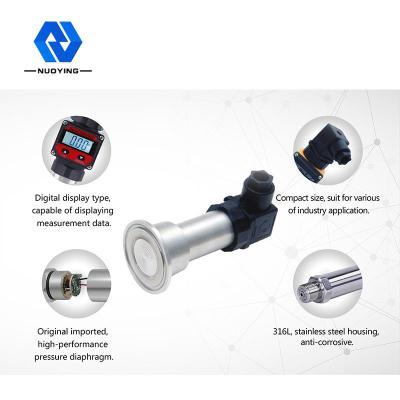 China Factory Direct 4-20ma 1-5V IP65 24v Pressure Transmitter/Transducer/Sensor Chips ODM Supported Gas/Liquid OEM Pressure C for sale