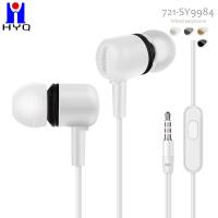 China Wholesale 120CM 5mm Wired In Ear Earphones Multi Color Earbuds with Mic for sale