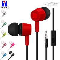 China Colorful Round Cable 3.5mm Wired In Ear Earphones 20Hz 20KHz 105dB for sale