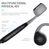 China Bone Conduction Headphones Open Ear Bluetooth 5.3 Sport Wireless Earbuds 10m Range Built-in Mic for sale