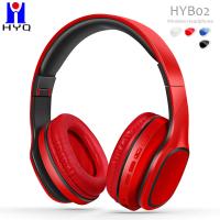 China OEM Wireless Bluetooth Headset Over Ear Headband Noise Cancelling Headphones 15m Range 250mAh for sale