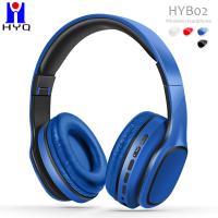 China OEM Wireless Bluetooth Headset Over Ear Headband Noise Cancelling Headphones 15m Range 250mAh for sale