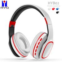 China OEM Wireless Bluetooth Headset Over Ear Headband Noise Cancelling Headphones 15m Range 250mAh for sale