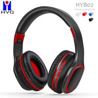 China OEM Wireless Bluetooth Headset Over Ear Headband Noise Cancelling Headphones 15m Range 250mAh for sale