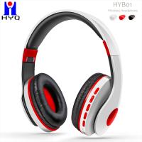 China 40mm Speaker Wireless Bluetooth Headset Over Ear With Microphone Deep Bass Comfortable Protein Earpads for sale