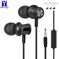 China Wired In Ear Earphones Noise Cancelling Stereo Earbuds with Microphone 3.5mm Plug 10mm Speaker for sale