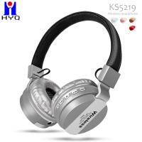 China Factory KS5219 Over Ear Bluetooth Headset 40mm Driver 3.5mm Wireless Headphones for sale