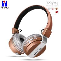 China Factory KS5219 Over Ear Bluetooth Headset 40mm Driver 3.5mm Wireless Headphones for sale