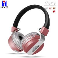 China Factory KS5219 Over Ear Bluetooth Headset 40mm Driver 3.5mm Wireless Headphones for sale