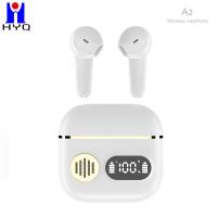 China Bluetooth 5.1 True Wireless Earbuds with Digital Display Type C Charging Case IPX5 400mAh for sale