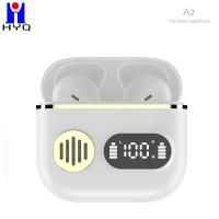 China Bluetooth 5.1 True Wireless Earbuds with Digital Display Type C Charging Case IPX5 400mAh for sale