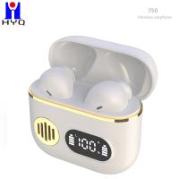 China Bluetooth 5.1 True Wireless Earbuds with Digital Display Type C Charging Case IPX5 400mAh for sale