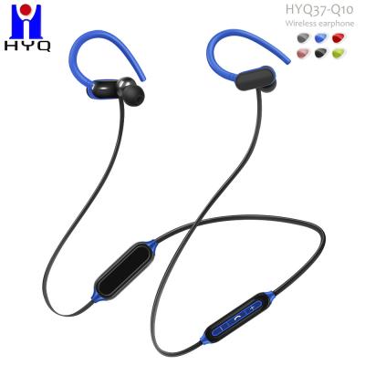 China Bluetooth 5.1 Earhook Neckband Earphones 7h Playtime 110mAh Battery Sport Earbuds for sale