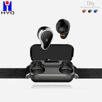 China 0.96 TFT Smartwatch with 35mAh TWS Bluetooth Earbuds Fitness Tracker IPX7 Waterproof for sale