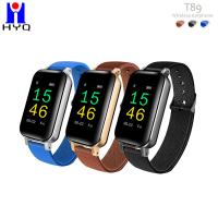China 0.96 TFT Smartwatch with 35mAh TWS Bluetooth Earbuds Fitness Tracker IPX7 Waterproof for sale