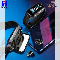 China 0.96 TFT Smartwatch with 35mAh TWS Bluetooth Earbuds Fitness Tracker IPX7 Waterproof for sale