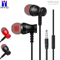 China TPE Round Cable Wired Earphones 1.2m Aluminum Alloy Housing 10mm Speaker Deep Bass for sale