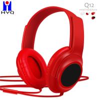 China Wired Over Ear Headphones 40mm Driver 1.2m Cable Volume Control for Glasses Wearers OEM for sale
