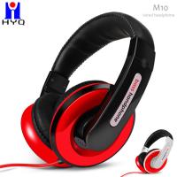 China ABS Heavy Bass Wired Over Ear Headphones 1.2m 40mm Driver with Mic for sale