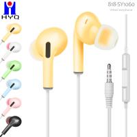 China Plastic Round Cable Noise Cancelling Wired Earphones IPX2 Waterproof 10mm Driver 1.2m Cable for sale