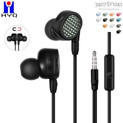 China 10mm 100dB Wired Noise Cancelling Earphones for Sleeping with 3.5mm Jack for sale