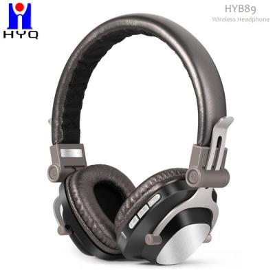 China 250mAh Wireless Bluetooth Headset with Mic Over Ear Foldable Headphones 40mm Driver for sale