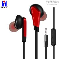 China Handsfree 6U 1.2m In Ear Wired Earbuds With Microphone For Android 10mm Driver 32 Ohm for sale