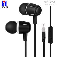 China OEM Wired In Ear Earphones IPX2 TPE Cable with Mic CE FCC RoHS 12 Month Warranty for sale