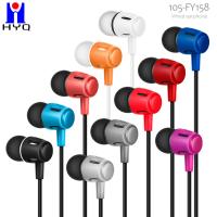 China OEM Wired In Ear Earphones IPX2 TPE Cable with Mic CE FCC RoHS 12 Month Warranty for sale