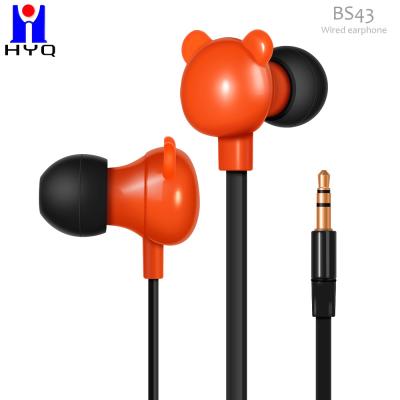 China Multifunctional Extra Bass Wired Earbuds with Mic 120cm 3.5mm Jack for sale