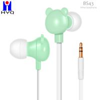 China Multifunctional Extra Bass Wired Earbuds with Mic 120cm 3.5mm Jack for sale