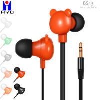 China Multifunctional Extra Bass Wired Earbuds with Mic 120cm 3.5mm Jack for sale