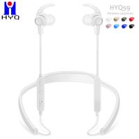 China Bluetooth V5.1 Neckband Headphones 80mAh Wireless Earphone with Mic 10mm Driver for sale