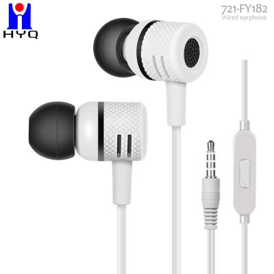 China 3.5mm Plug 100db Wired In Ear Earphones for sale